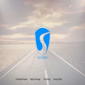 Safe Ride Pitch | PPTX