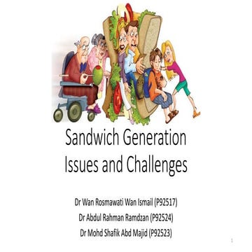 Sandwich Generation: Issues and Challenges | PPTX