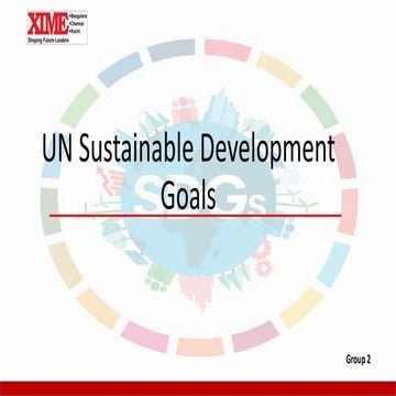 Sustainable Development Goals | PPTX