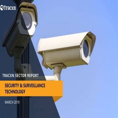 Tracxn - Security & Surveillance Technology Startup Landscape | PDF