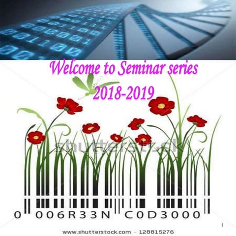 DNA Barcoding and its application in species identification | PPTX