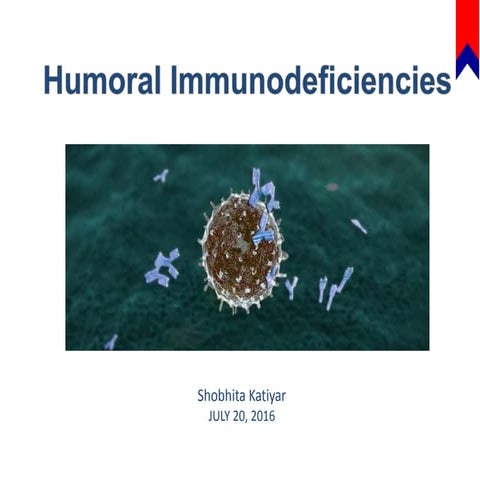 Humoral Immunodeficiencies | PPTX | Blood Disorders | Diseases and ...