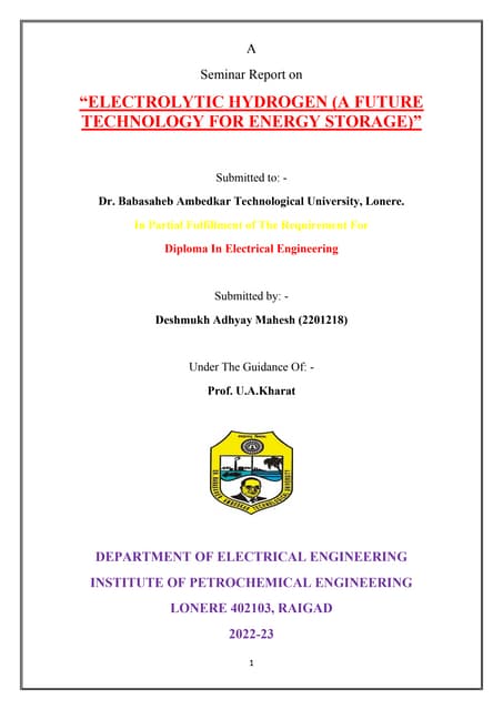 Hydrogen-Production-from-Water-Electrolysis.pptx
