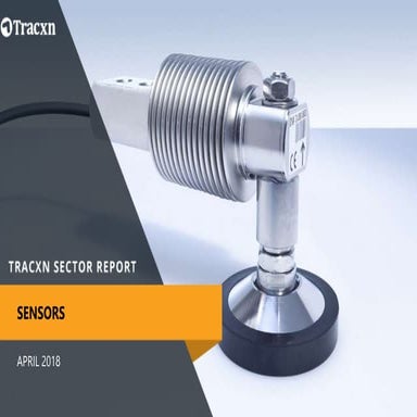 Tracxn - Sensors Startup Landscape | PPT