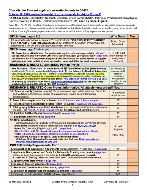 Series e forms checklist f-award_adobe_formse_required_attachments ...