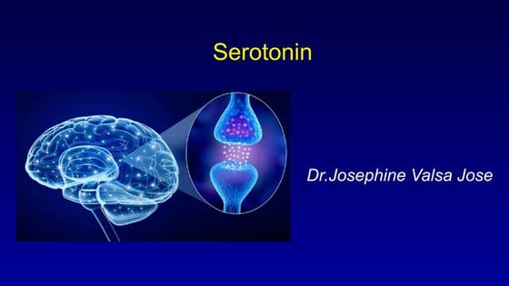 Serotonin and anti serotonin drugs | PPTX | Brain and Nervous System ...