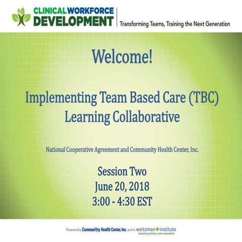 2018 TBC LC: Session 2 | PPT