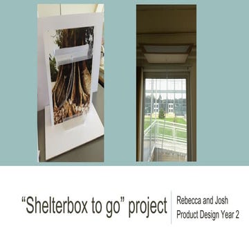 Final presentation - tools and tables project | PPTX