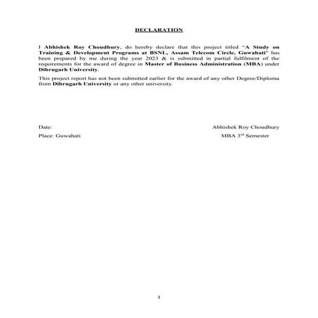 Summer Internship Project (SIP) | PDF