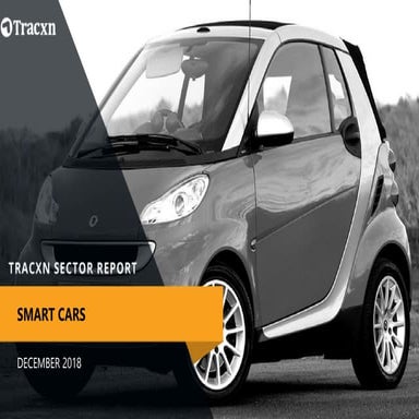 Tracxn - Smart Cars Startup Landscape | PDF