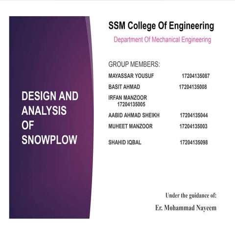 Final snow project and design of plow.pptx