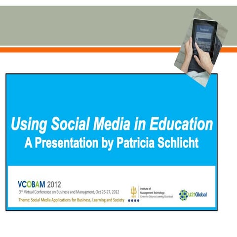 Using Social Media in Education (and Statistics) | PPTX | Social ...