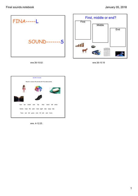 Word awareness | PDF