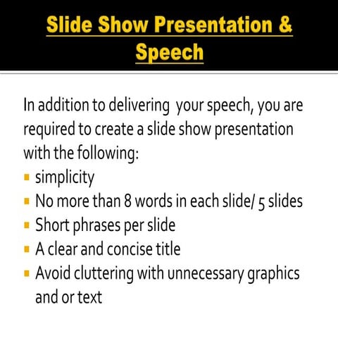 Public Speaking Informative Speech | PDF