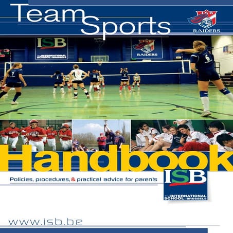 ISB Sports Handbook | PDF