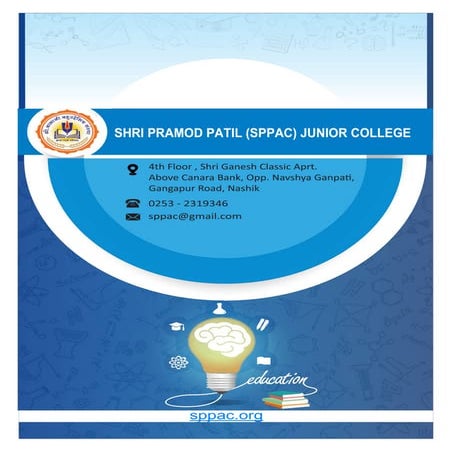 Shri Pramod Patil (SPPAC) Junior College | PDF