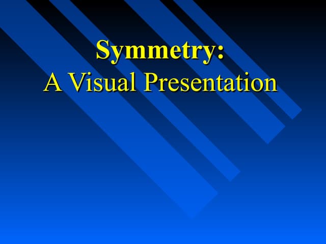 Rotational Symmetry | PPT