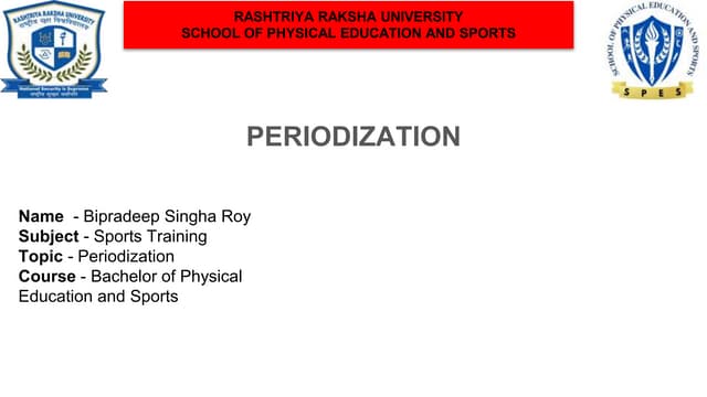 Periodization | PPTX