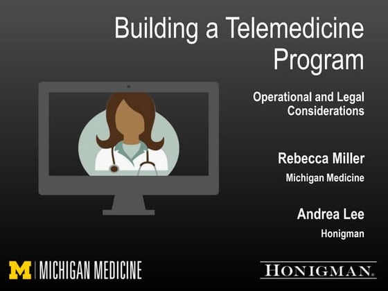 Licencing in Telemedicine applications & services | PPT