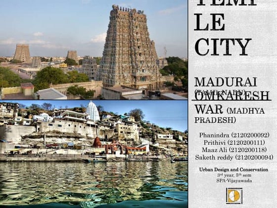 Study of city evolution- temple town Madurai | PPTX