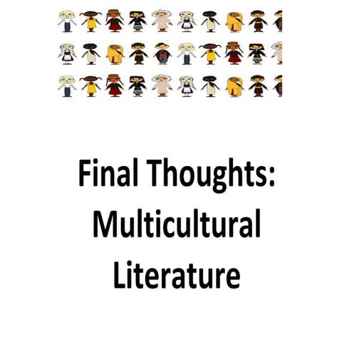 Multicultural Literature: Overview and Assignment | PPT