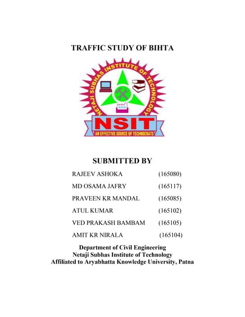 Introduction of vissim software | PPT