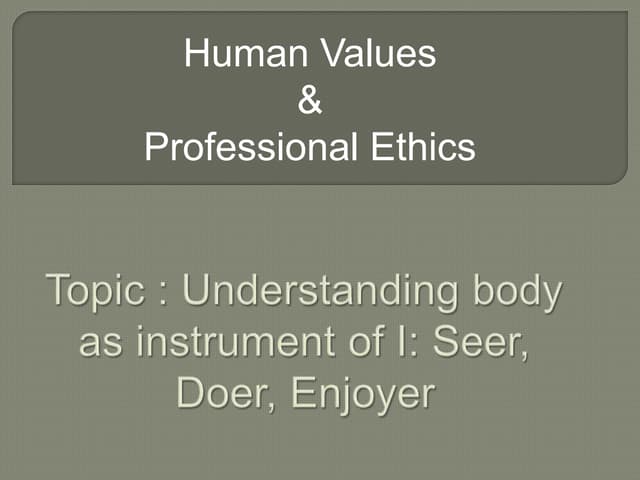 Human values unit 2 notes | PDF