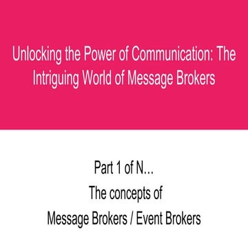 Unlocking the Power of Communication_ The Intriguing World of Message ...