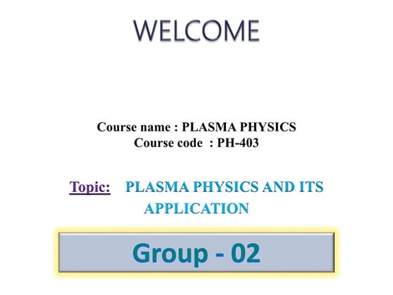 Plasma | PPTX