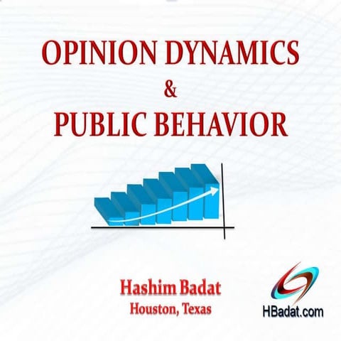OPINION DYNAMICS & PUBLIC BEHAVIOR | PPTX