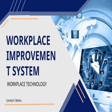 Work Improvement System /Technology.pptx