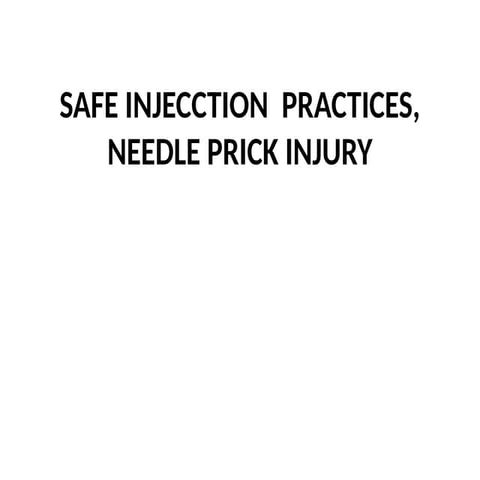 Comprehensive Guide to Safe Injection Practices and Ethical Infection ...