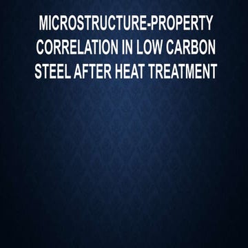 Microstructure of Low, Medium and High Carbon Steels.pptx