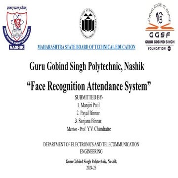 FINAL YEAR PROJECT face recognition system.pptx