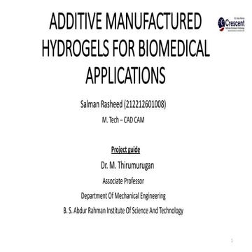 project Report 3D printed PLA MTECH.pptx