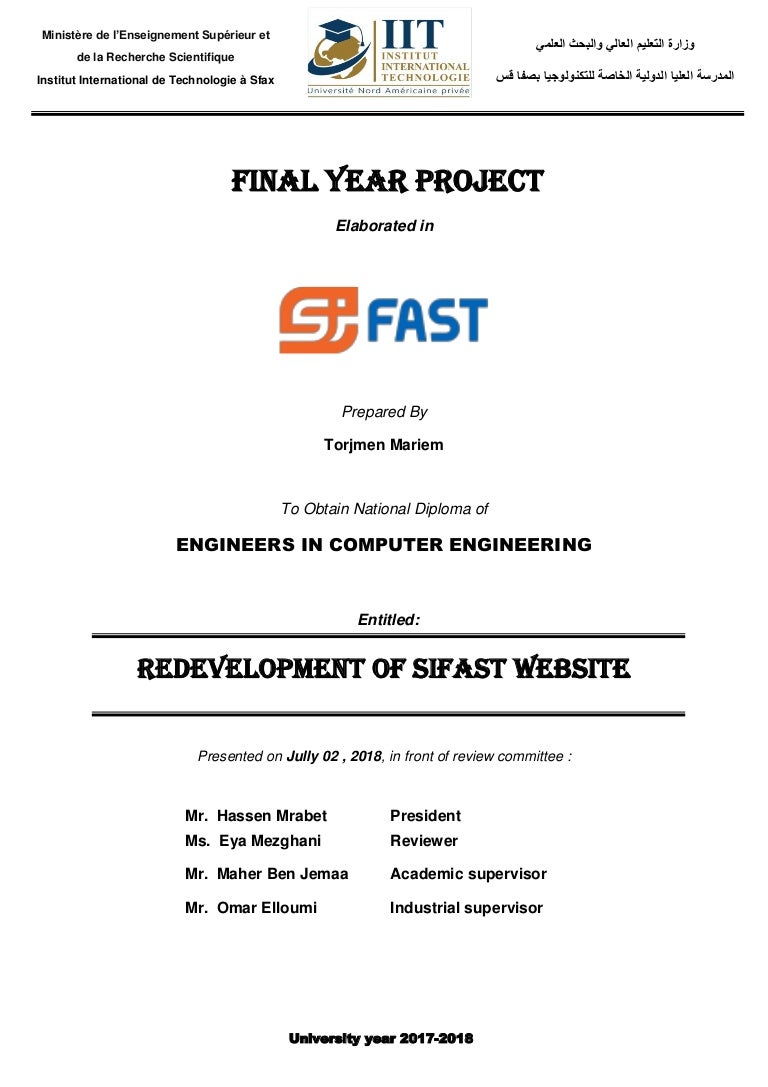 Final Year Project Report