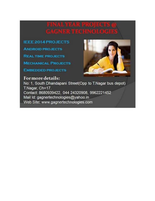 Final year projects1 | DOCX
