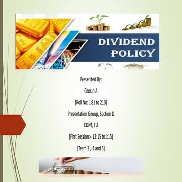Dividend Decision Day 2 | PPTX