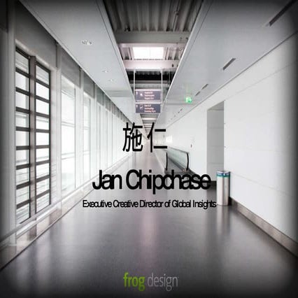 CEO CIO Finance Innovation Forum presented by Jan Chipchase | PPT ...