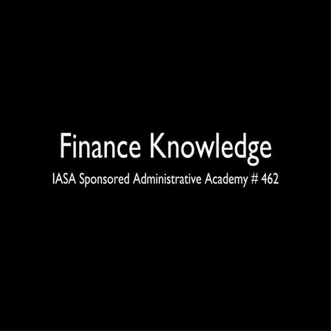 Finance Hot Topics | PPT