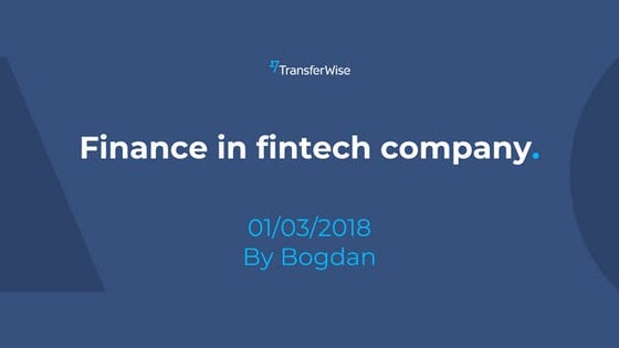 TransferWise Presentation | PDF
