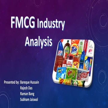 FMCG Industry Analysis | PPTX
