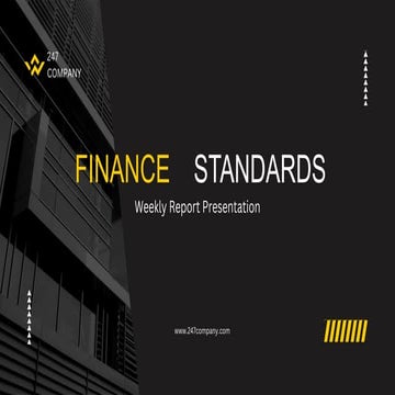 Finance Standard Presentation (July 2023, 2nd week).pptx | Business Accounting & Finance | Business
