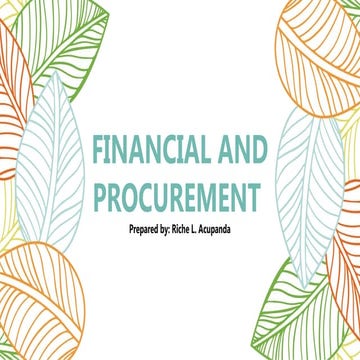 FINANCIAL-AND-PROCUREMENT-Report.pptx kk | PPTX
