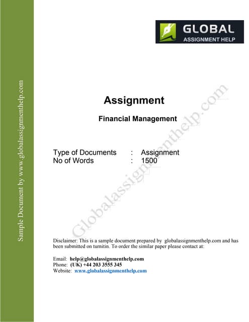 Introduction to Marketing Assignment Sample | PDF