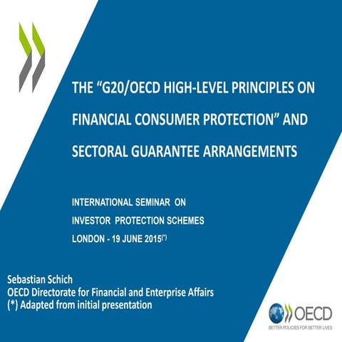 G20/OECD High-Level principles on Financial Consumer Protection and ...