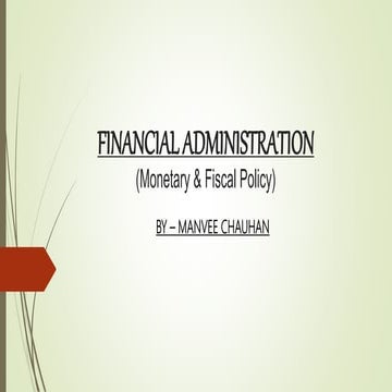 Financial administration ppt | PPTX