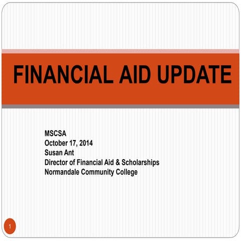 Financial Aid 101 | PPT