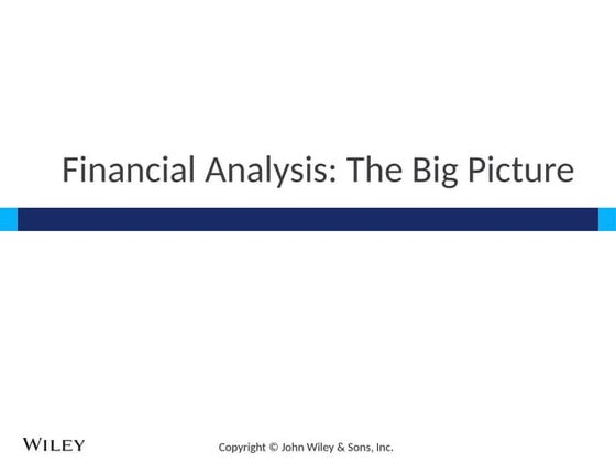 FINANCIAL STATEMENT ANALYSIS FOR BUSINESS | PPTX