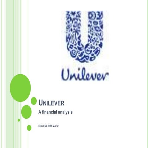 Unilever- Finance Transformation | PPTX